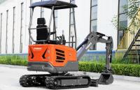 China Miniature Digger 1 Ton 2 Ton Mini Construction Excavator Digging Bagger Machine for sale
