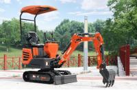 China Mini excavator 1200kg operating weight, Kubota engine for sale
