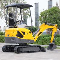 China TE-20 Mini Excavator ,  2tons Track Machine with Reinforced Bucket，Suitable for both commercial and home use for sale
