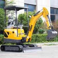 China TE-20 Mini Excavator ,  2tons Track Machine with Reinforced Bucket，Suitable for both commercial and home use for sale