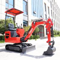 China TE-10 Mini Excavator Latest one-ton mini excavator，New mechanical structure，Thickened tracks for sale