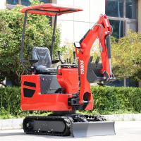 China TE-10 Mini Excavator Latest one-ton mini excavator，New mechanical structure，Thickened tracks for sale
