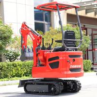 China TE-10 Mini Excavator Latest one-ton mini excavator，New mechanical structure，Thickened tracks for sale
