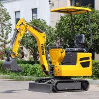 China TE-10 Mini Excavator Classic color scheme, brand-new mechanical structure, compact and flexible, fully functional, adaptable to various working environments. for sale