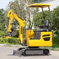 China TE-10 Mini Excavator Classic color scheme, brand-new mechanical structure, compact and flexible, fully functional, adaptable to various working environments. for sale