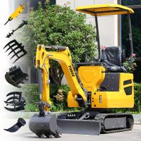 China TE-10 Mini Excavator Classic color scheme, brand-new mechanical structure, compact and flexible, fully functional, adaptable to various working environments. for sale