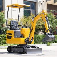 China TE-10 Mini Excavator Classic color scheme, brand-new mechanical structure, compact and flexible, fully functional, adaptable to various working environments. for sale
