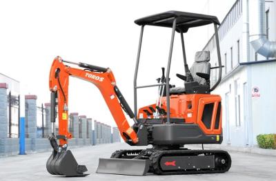 China TE-16mini excavator features a brand-new mechanical structure, is suitable for all scenarios, and is compatible with a variety of auxiliary tools. for sale