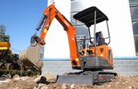 China TE-16mini excavator features a brand-new mechanical structure, is suitable for all scenarios, and is compatible with a variety of auxiliary tools. for sale