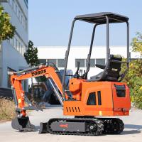 China Multifunctional Toros Mini Excavator 1 Ton Micro Digger With Koop  Engine for sale