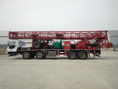 China 1000m truck-mounted water well drilling rig hydrological wells, coal seam hole, grouting holes, geothermal wells for sale