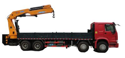 China 600kN.m knuckle boomed truck-mounted crane 6 sections boom lifting 20ton at 3m for sale