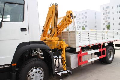 China QYS-3.2ZIII knuckle-boomed crane with 4 sections boom and 3.2tons lifting capacity for sale