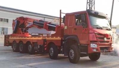 China 90 ton knuckle boomed truck-mounted crane with a height of 17m for sale