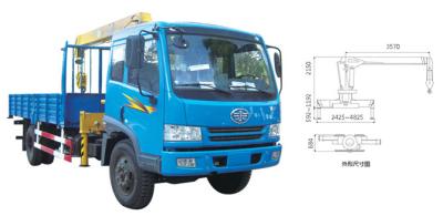 China QYS-5II telescopic truck-mounted crane for sale