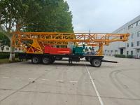 China SPT-900SE trailer mounted drilling rig for uranium extraction in Uzbekistan for sale