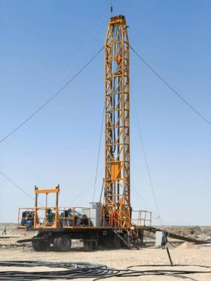 China SPT-900SE trailerli burg'ulash uskunasi qiyin geologik va qurilish sharoitlarida ishlash uchun mo'ljallangan bo'lib for sale