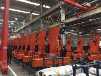 China 20m Capacity 200kN.m Lorry Crane with Max. Working Range 0-75 Degree for sale