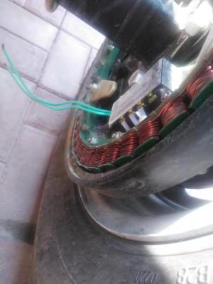 China Alternator mounted on the wheels to generate the electricity to charge the battery for sale