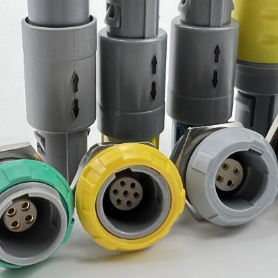China ISO9001 Fastest Quick Circular Plastic Connectors For Medical Equipment for sale