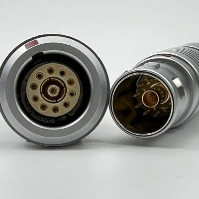 China BEXKOM Multiple Contact 1*Coaxial and 10 Signals Circular Push Pull Connectors EMC Shielding for endoscope for sale