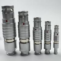 China LEMO 00B 0B 1B 2B 3B 4B Circular Push Pull Connectors 2-32 Contacts 360 Degree EMC Shielding for sale