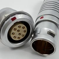 China LEMO 00B 0B 1B 2B 3B 4B Circular Push Pull Connectors 2-32 Contacts 360 Degree EMC Shielding for sale
