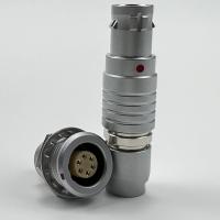 China ODU LEMO 00B 0B 1B 2B 3B 4B 4 Pin Push Pull Connector Metal Shell for sale