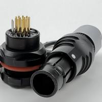 China BEXKOM F series fischer ultimate compatible Circular Push Pull Connectors IP68 Waterproof  EMC shielded small size female and male for sale
