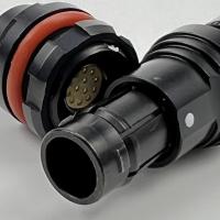 China BEXKOM F series fischer ultimate compatible Circular Push Pull Connectors IP68 Waterproof  EMC shielded small size female and male for sale