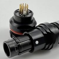 China Military MIL Electrical Push Pull Connector IP68 360 Degree EMC Shielding for sale