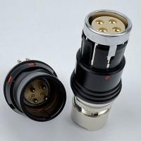 China Military MIL Electrical Push Pull Connector IP68 360 Degree EMC Shielding for sale
