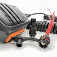 China F Series High Density IP68 Waterproof Push Pull Connector with EMC Shielding and Fischer Compatibility for sale