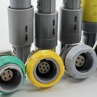 China 1.5mm-10.5mm Push Pull cable Medical Micro Connectors Autoclavable 8A-25A for sale