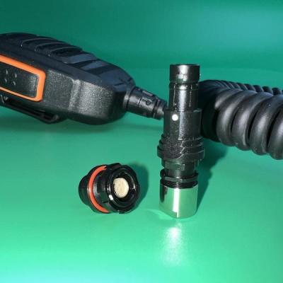 China BEXKOM F series outdoor Quick Demating self-locking push pull small size IP68 waterproof  connectors For MIL walkie-talkie communication system for Individual combat system for sale