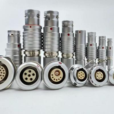China BEXKOM B series FGG 00B 0B 1B 2B  EGG 00B 0B 1B 2B IP50 to IP68 Waterproof Push Pull Electrical Connectors for vedio transmission for sale