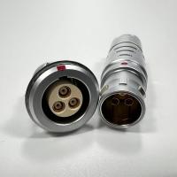 China BEXKOM 3 Coaxials Push Pull Circular Connectors PPS or PEEK Insulator female and male IP50 to IP68 waterproof EMC shielded for sale