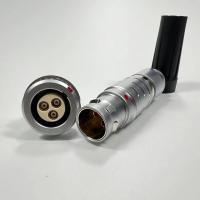 China BEXKOM 3 Coaxials Push Pull Circular Connectors PPS or PEEK Insulator female and male IP50 to IP68 waterproof EMC shielded for sale