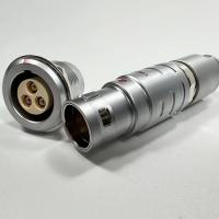 China BEXKOM 3 Coaxials Push Pull Circular Connectors PPS or PEEK Insulator female and male IP50 to IP68 waterproof EMC shielded for sale