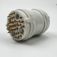 China Coaxial ip68 High Current Circular Connector 26 Signals Insulator For Endoscopy for sale