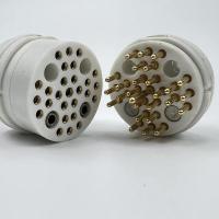 China Coaxial ip68 High Current Circular Connector 26 Signals Insulator For Endoscopy for sale