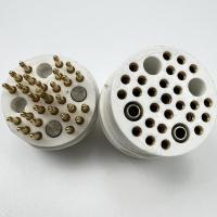 China Coaxial ip68 High Current Circular Connector 26 Signals Insulator For Endoscopy for sale