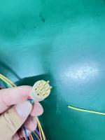 China CNC PEEK Insulator High Density Circular Connector 26 Pin Odm for sale