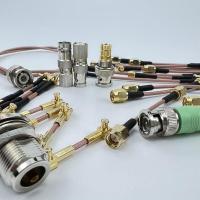 China BEXKOM RF Coaxial Connector with Brass Chrome Plated Shell and TPFE Insulator for 1~60 GHz Frequency Applications for sale