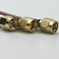 China BEXKOM RF Coaxial Connector with Brass Chrome Plated Shell and TPFE Insulator for 1~60 GHz Frequency Applications for sale