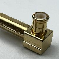 China BEXKOM RF Coaxial Connector with Brass Chrome Plated Shell and TPFE Insulator for 1~60 GHz Frequency Applications for sale