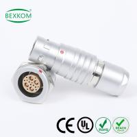 China High-End Brass Chrome-Plated Circular Connector with IP50-IP68 Waterproof Rating and 5000 Mating Cycles for sale