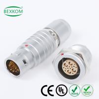 China High-End Brass Chrome-Plated Circular Connector with IP50-IP68 Waterproof Rating and 5000 Mating Cycles for sale