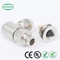 China BEXKOM Industrial used M5 M8 M9 M12 M14 M16 M23 7/8 Electrical Connector with IP67 Waterproof EMC Shielding and Screw Locking for sale