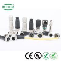 China BEXKOM Industrial used M5 M8 M9 M12 M14 M16 M23 7/8 Electrical Connector with IP67 Waterproof EMC Shielding and Screw Locking for sale